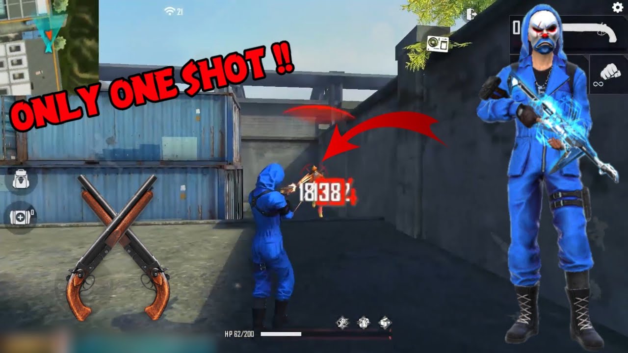 [ HIGHLIGHT ] M1873 PLAYER ONLY ONE SHOT FREE FIRE - TRAINING | POLO ...