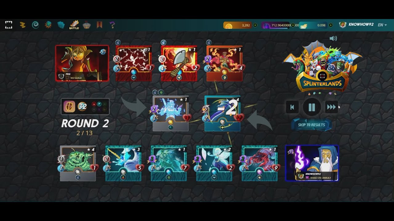 Splinterlands - Hardcore 'Snipe' Daily Quest - YouTube