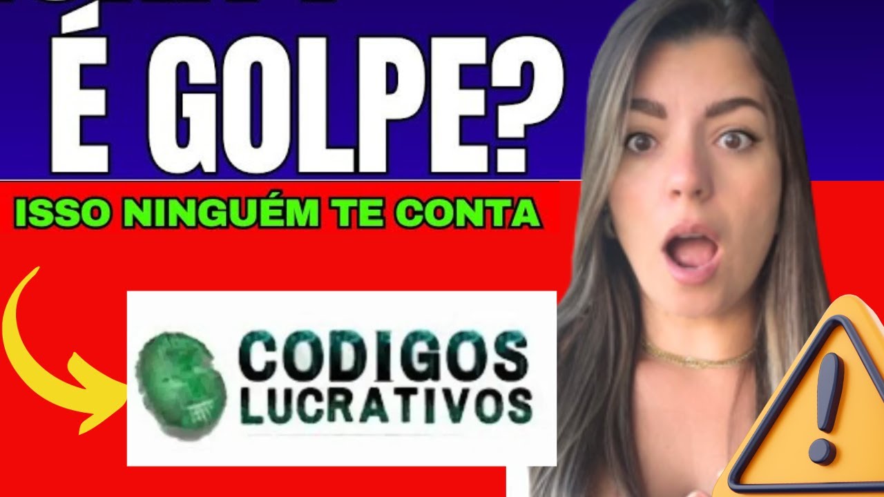 CÓdigos Lucrativos Funciona ⛔️ É Golpe ⛔️ Codigo Lucrativo Vale A