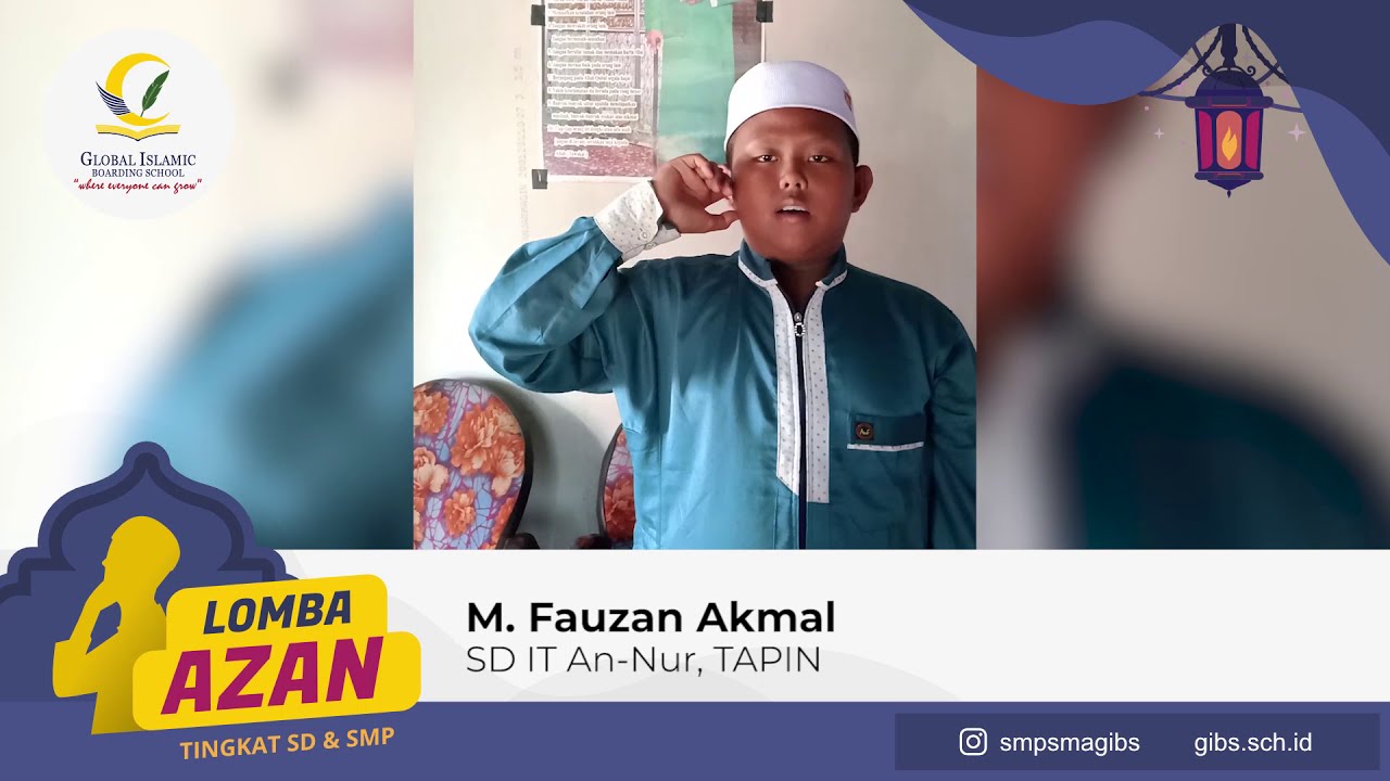 (SD) 5. M Fauzan Akmal - YouTube