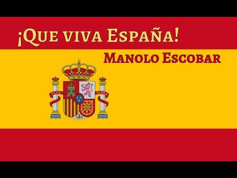 Que Viva España | Manolo Escobar | Lyrics + English Translation - YouTube