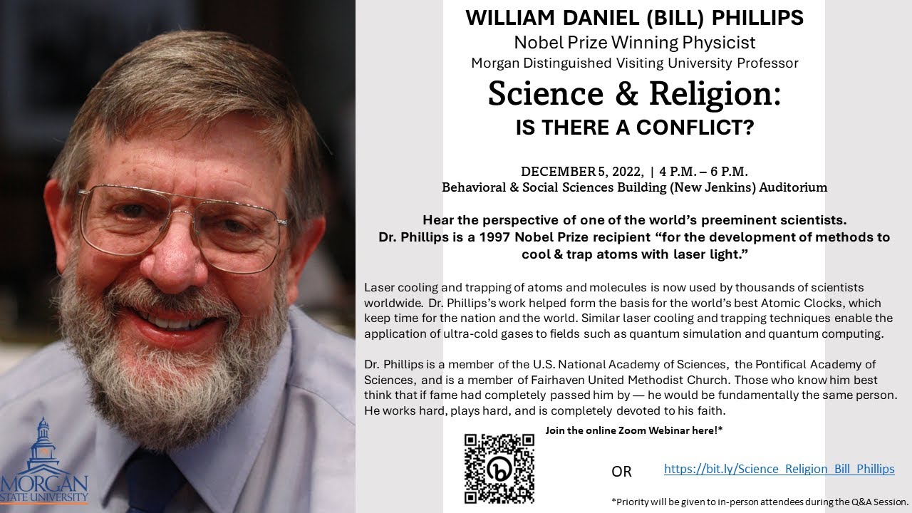 William D. Phillips | Science and Religion: Is There a Conflict? - YouTube
