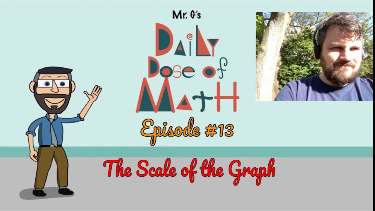 Mr. G's Daily Dose of Math #13 - The Scale of the Graph - YouTube