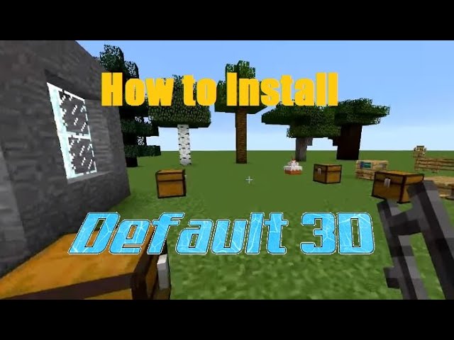 Default 3d Minecraft Texture Pack 18 1710 Youtube Default 3D Texture