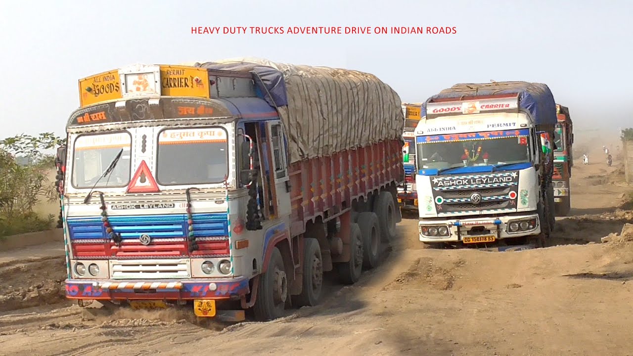 Heavy Duty Trucks Are Running On The Road | Truck Videos | Lorry Videos ...
