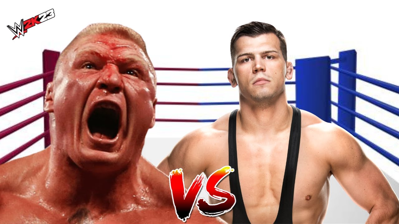 ⚡WWE 2K23 ~ Brock Lesnar vs Julius Creed : The Millennium Full Match⚡ ...