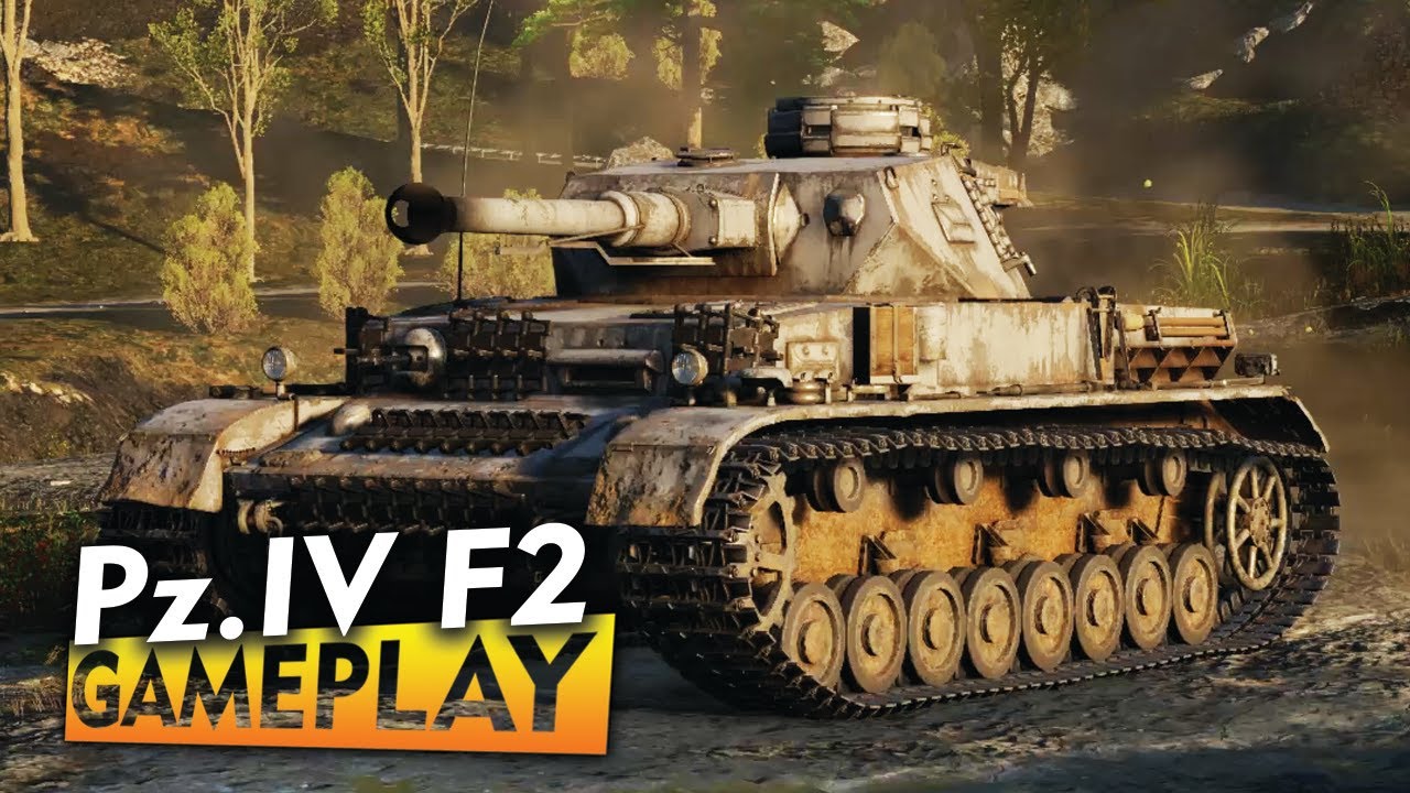 Pz.IV F2 German Medium Tank Gameplay War Thunder No Commentary - YouTube