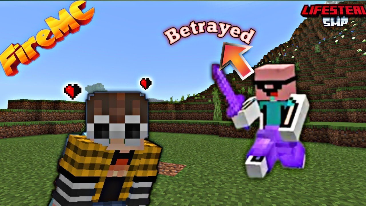 How My Friend Betrayed Me in Public Lifesteal server Fire mc || Fire mc ...