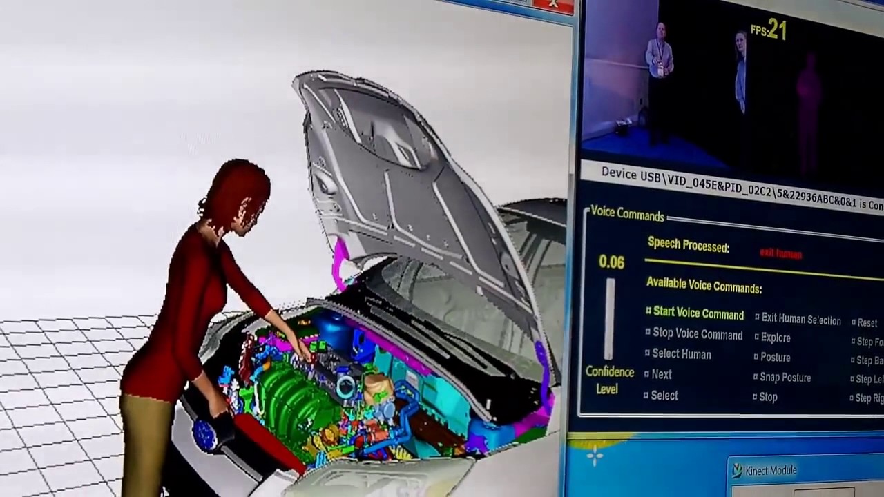 Jack Human Simulation for Automotive Production - YouTube