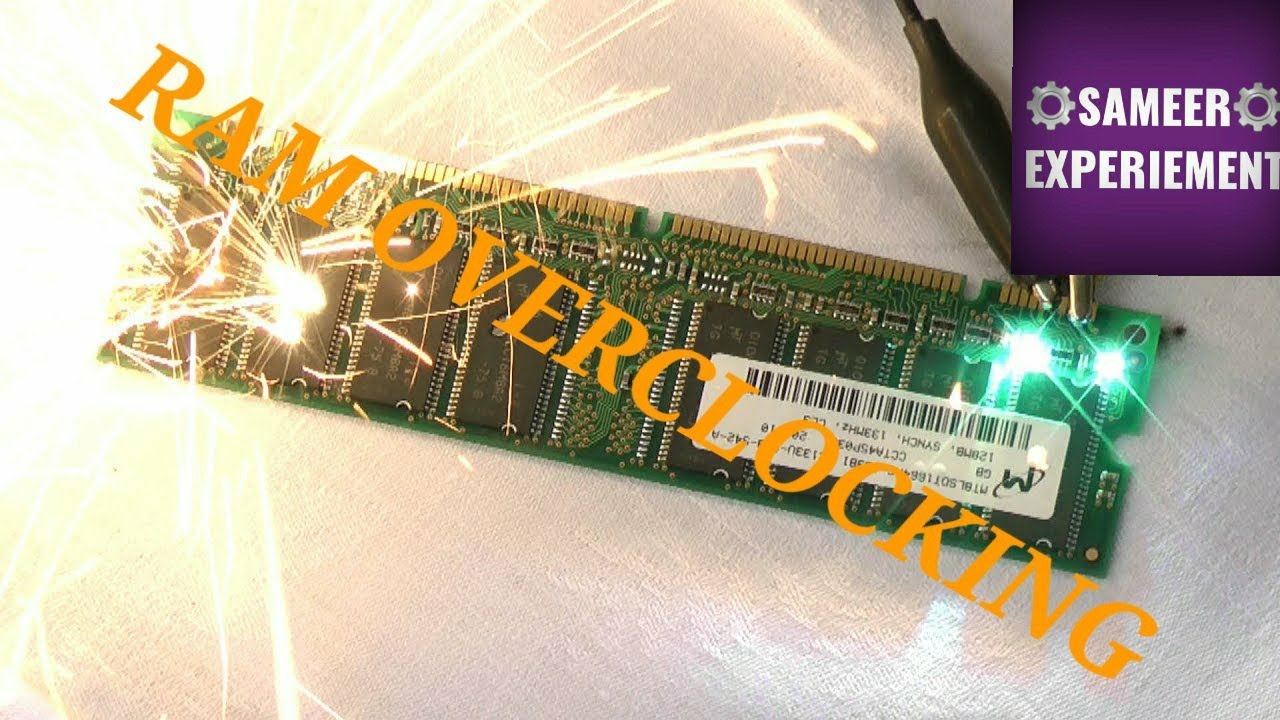 🤢🤢Ram overclocking failure 🤢🤢।। SAMEER EXPERIMENT।। - YouTube