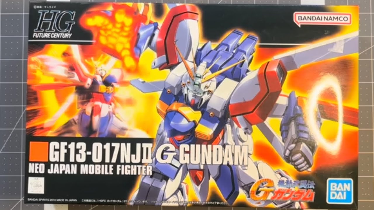 HG GOD GUNDAM BUILD - YouTube
