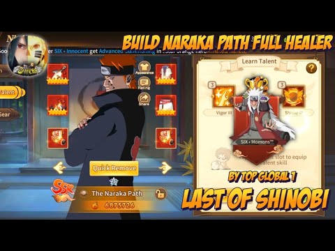 REVIEW & BUILD NARAKA PATH TOP GLOBAL 1 SIX MOMONS - LAST OF SHINOBI ...