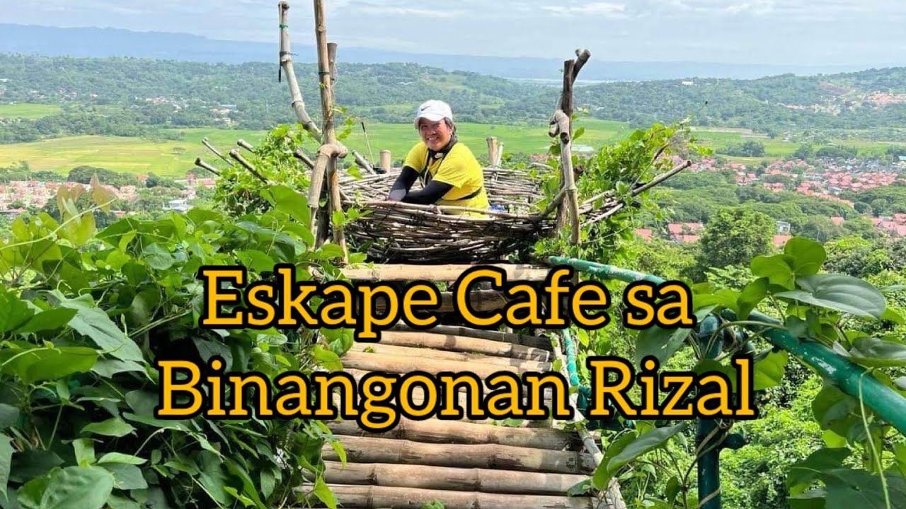 Eskape Cafe sa Binangonan Rizal - YouTube