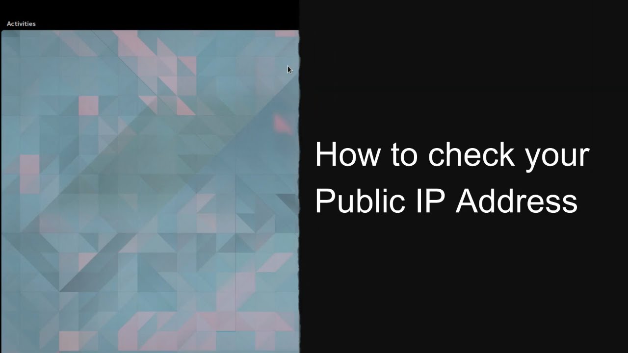 How to Check Public IP Address on Linux - YouTube