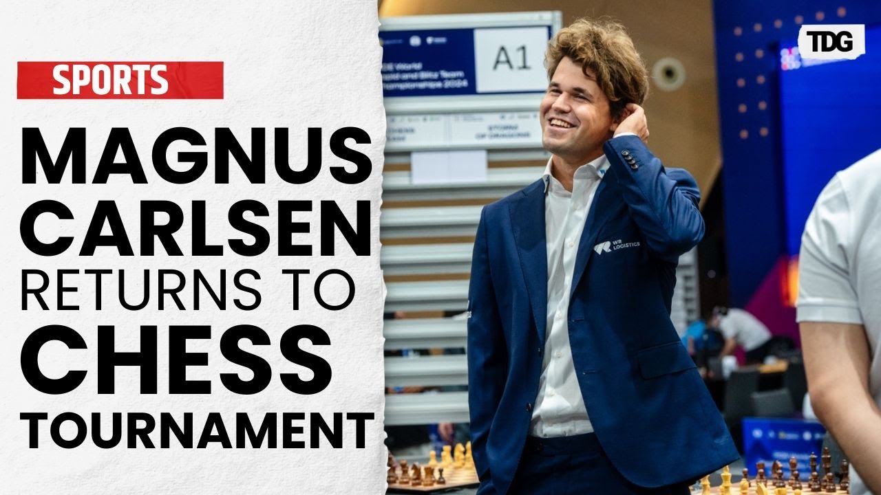 Chess Star Magnus Carlsen Returns to Tournament Post Jeans Controversy ...