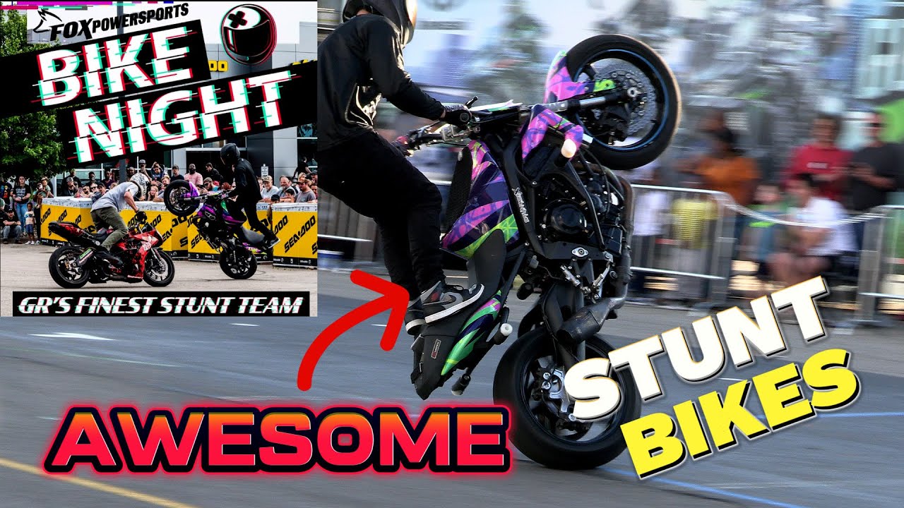 AWESOME BIKE STUNTS YOU MUST SEE! - GR'S FINEST STUNT TEAM - YouTube