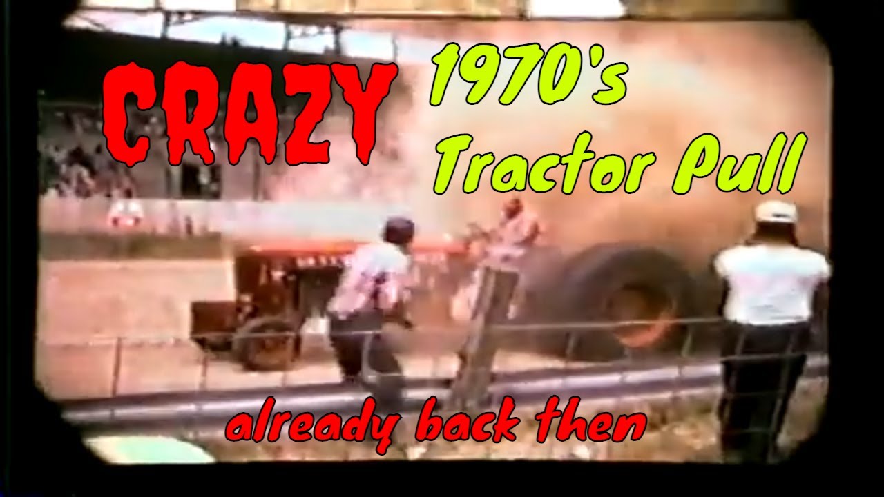 Vintage Tractor Pulling: Rare 1970s Footage from the US- by EUSM - YouTube