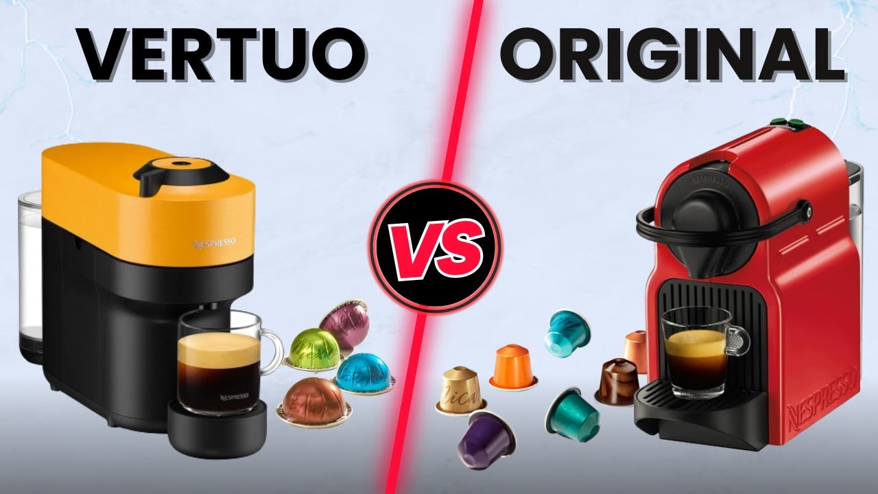 ☕ Nespresso VERTUO VS ORIGINAL, Cuál es MEJOR ? ☕ - YouTube