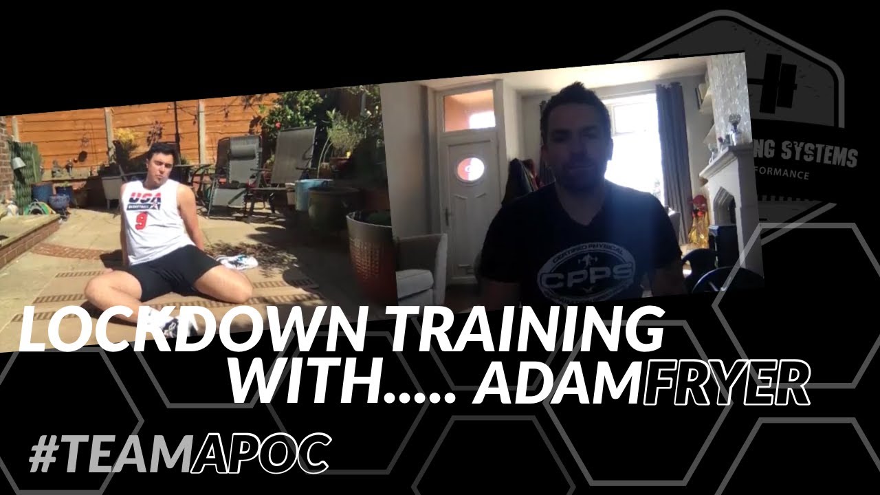 Lockdown Training With....Adam Fryer - YouTube