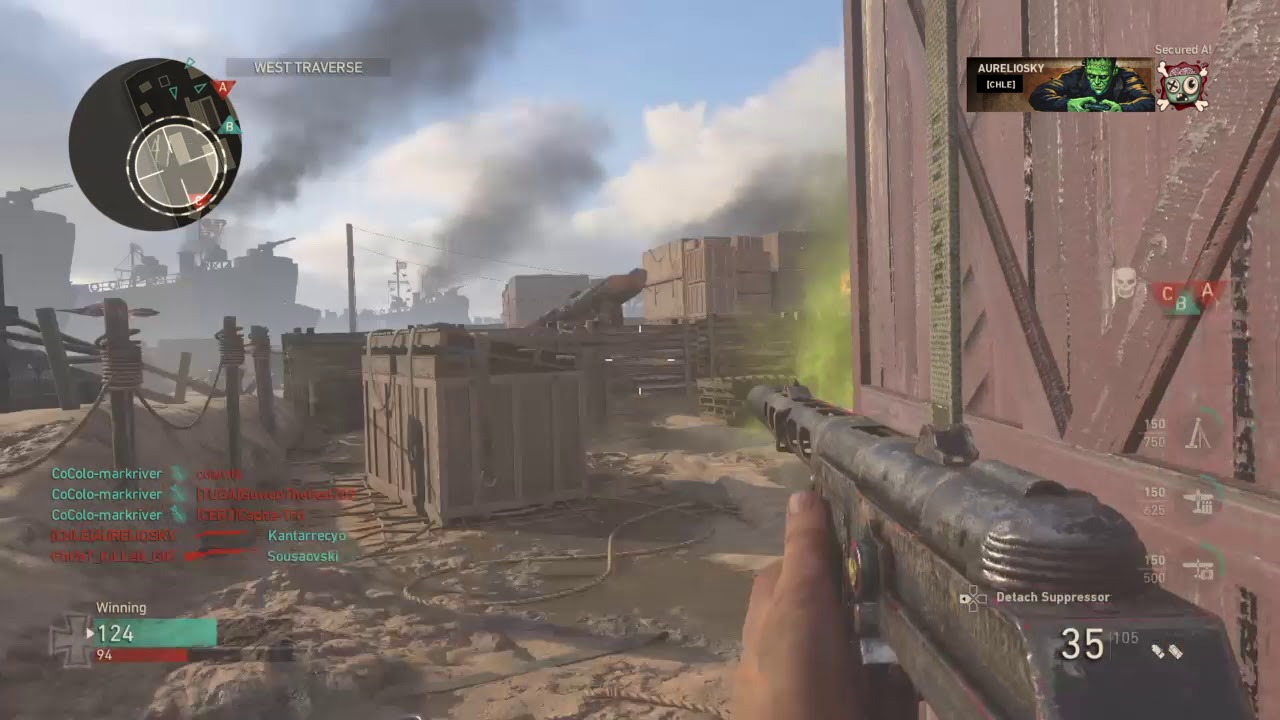 Cod WWII- Destroying a Recon Plane using MORTAR FIRE! - YouTube