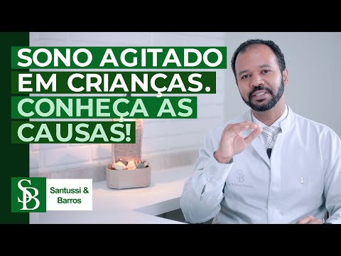 Sono agitado em crianças, conheças as causas!