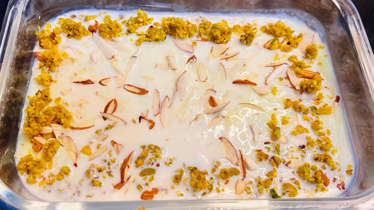 Ramadan and Eid special malai pudding | malai pudding | try this new ...