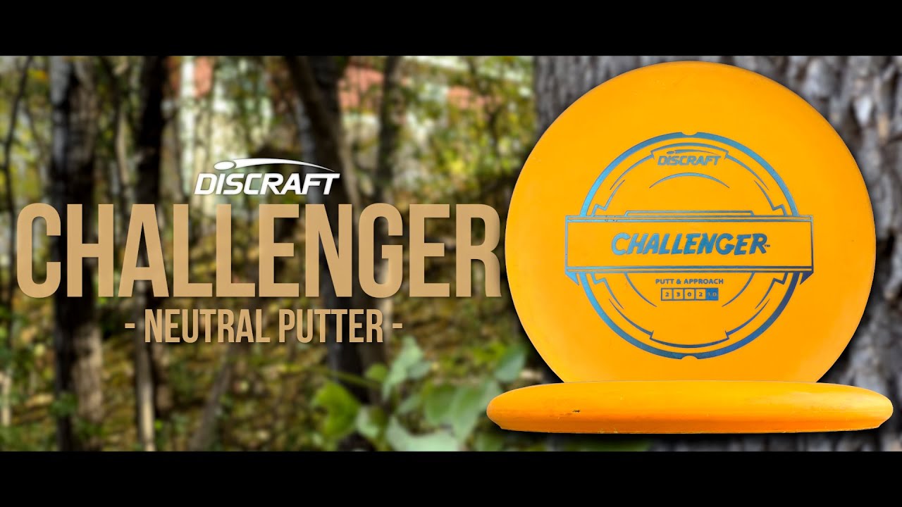 Discraft Challenger | Neutral Putter Disc Review - YouTube
