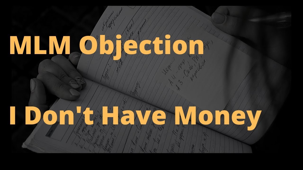 I don't have Money - MLM Objection | Tarun Agarwal - YouTube