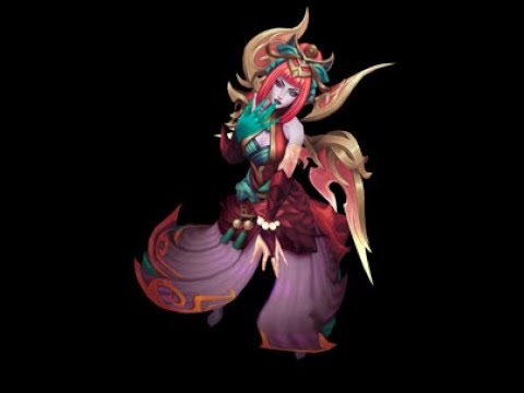 Snow Moon Morgana (Ruby) Chroma - League of Legends - YouTube
