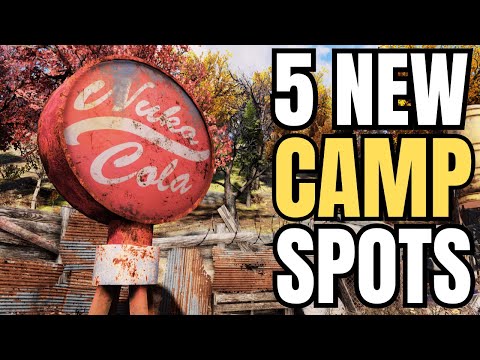 Fallout 76 Best CAMP Locations | Brand New Spots! - YouTube