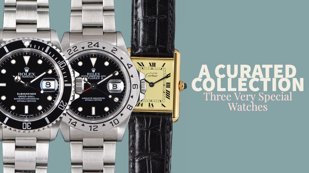 A Rolex Explorer 2 and Submariner Tritium Dials and A Gorgeous Cartier ...