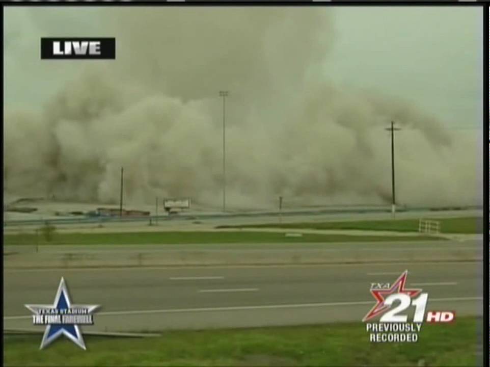 Texas Stadium Demolition 3.wmv - YouTube