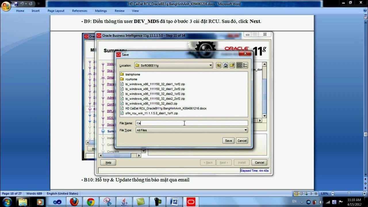 Oracle Business Intellgience 11g installation on windows (OBIEE 11g) - YouTube