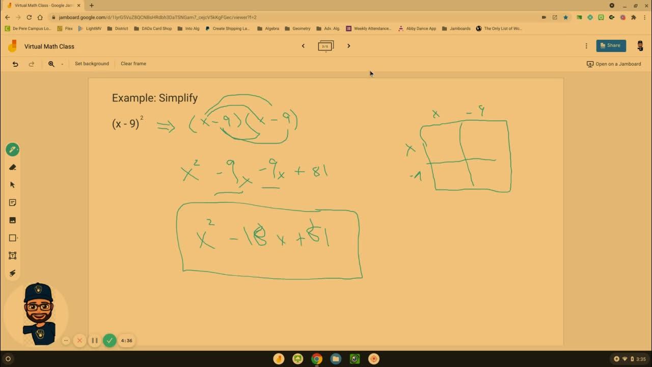 Multiplying Polynomials - Special Cases - YouTube