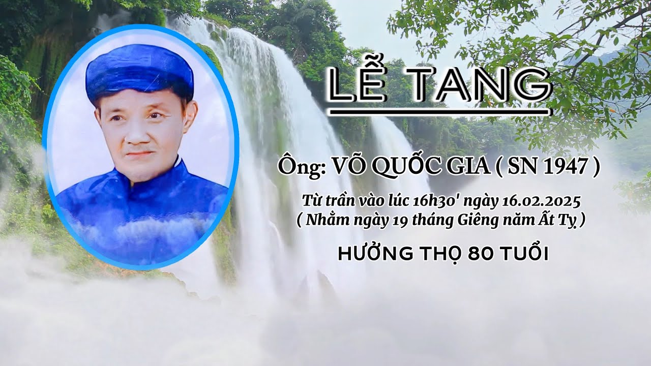 LT Ong Vo Quoc Gia MS3406 - YouTube