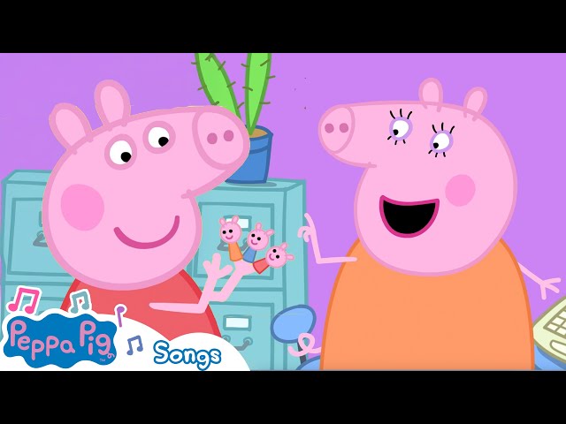 🎶 Finger Family with Peppa 🐽😭 + More Classic Nursery Rhymes for Kids 💞 ...