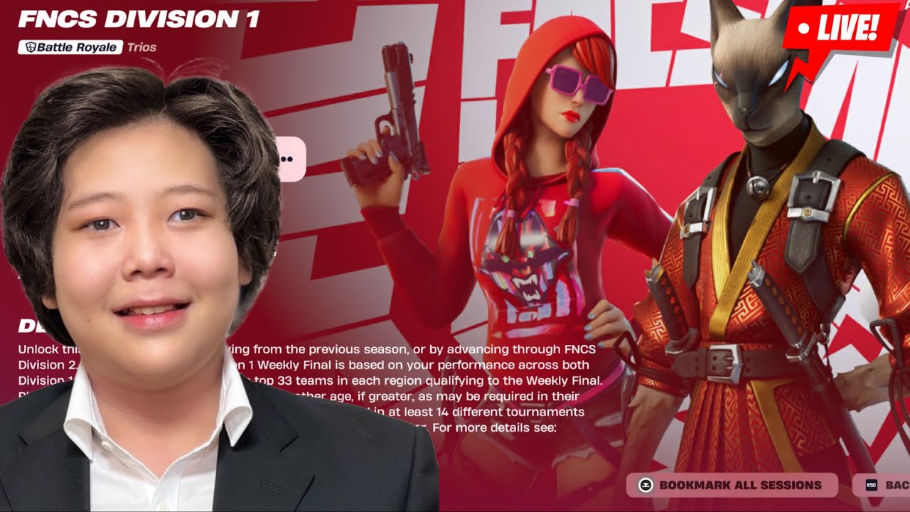 🔴FNCS DIV 1 DAY2 @Aim_o_x @tawash1_FN / FORTNITE LIVE フォートナイト ライブ配信 ...