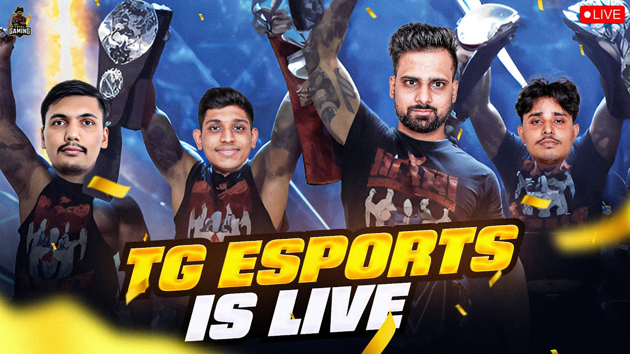 SCRIMS LIVE WITH TOTAL GAMING ESPORTS |TG FOZYAJAY IS LIVE | # ...
