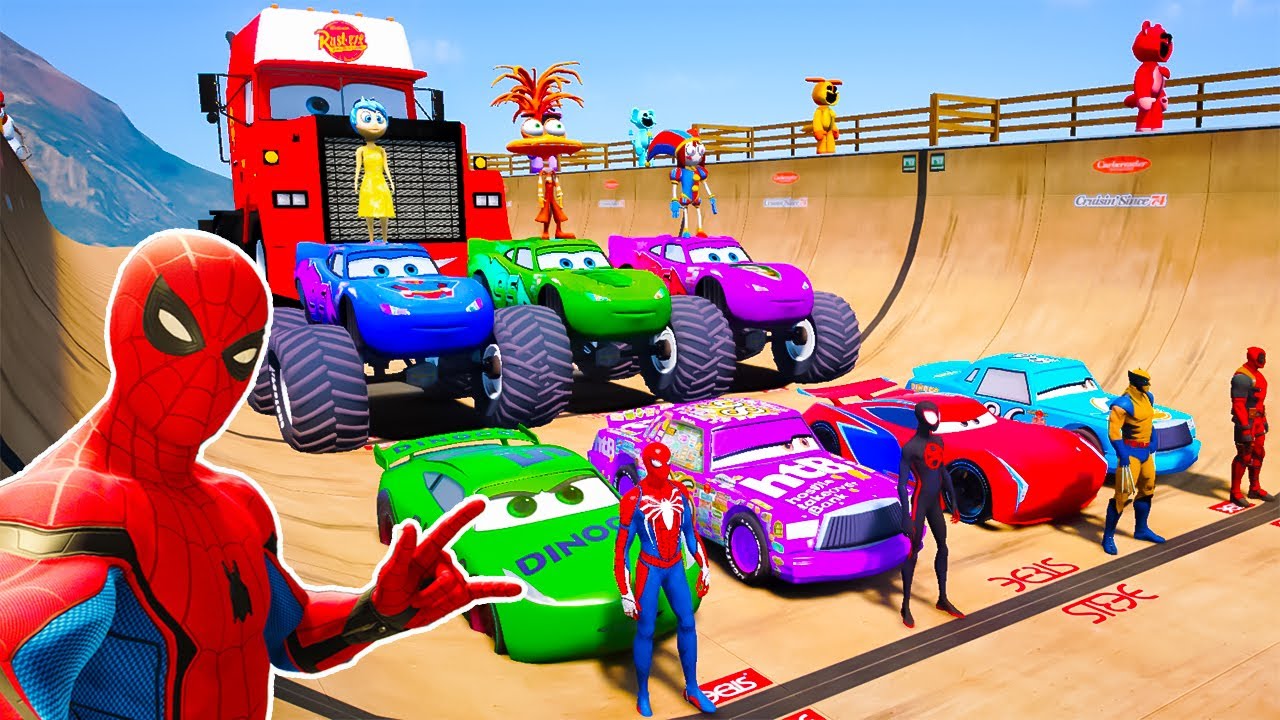 GTA V SPIDERMAN 2, INSIDE OUT 2, DEADPOOL 3, POPPY PLAYTIME 3 Join in ...