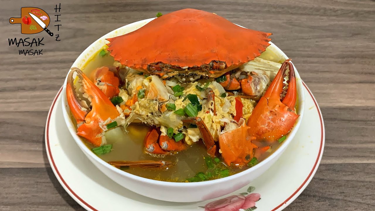 Sup Kepiting Dan Telur - YouTube