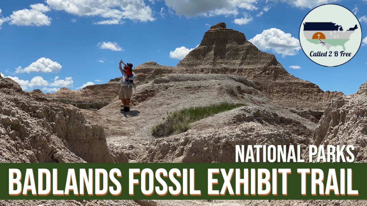 NATIONAL PARKS I Badlands NP Fossil Exhibit Trail - YouTube