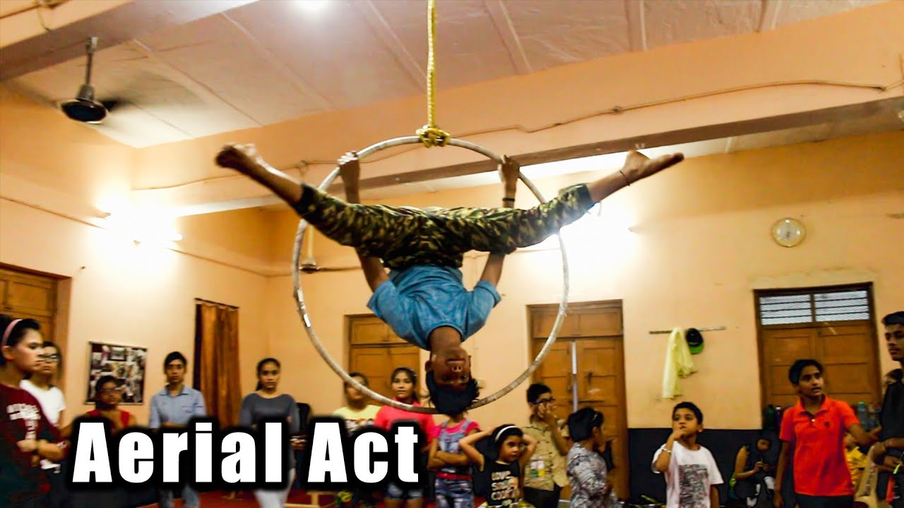 Aerial Dancing | Aerial Ring Act | Dance tags Academy | Abhishek And ...