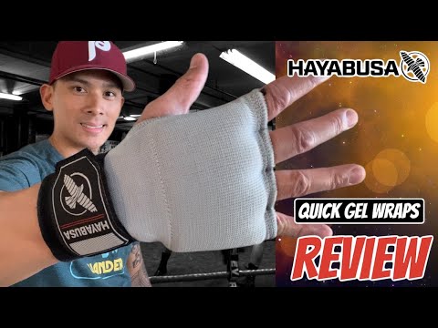 Hayabusa Quick Gel Hand Wraps REVIEW- EASY TO USE AND GOOD KNUCKLE PROTECTION!