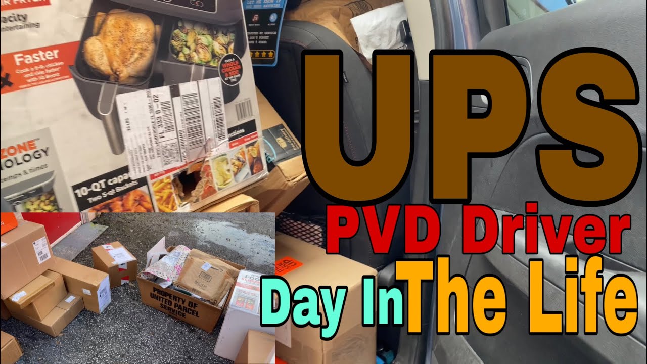 A Day in the Life of a UPS Pvd Driver: Dispatches from the Road #vlog # ...
