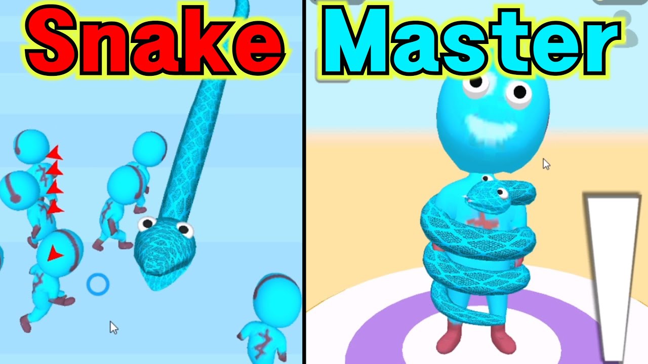 똥겜리뷰도 꽤나 진지한 편ㅋㅋ!! 스네이크 마스터【Snake Master 3D】 - YouTube