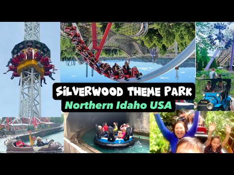 SilverWood Theme Park Rides (part II) - YouTube