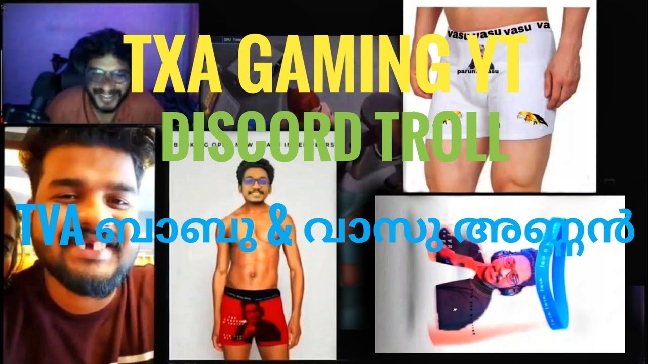 TVA BABU / txa gaming yt discord trolls🔞😂🤣😂 LOCO Live കാണാൻ പറ്റാത്തവ ...