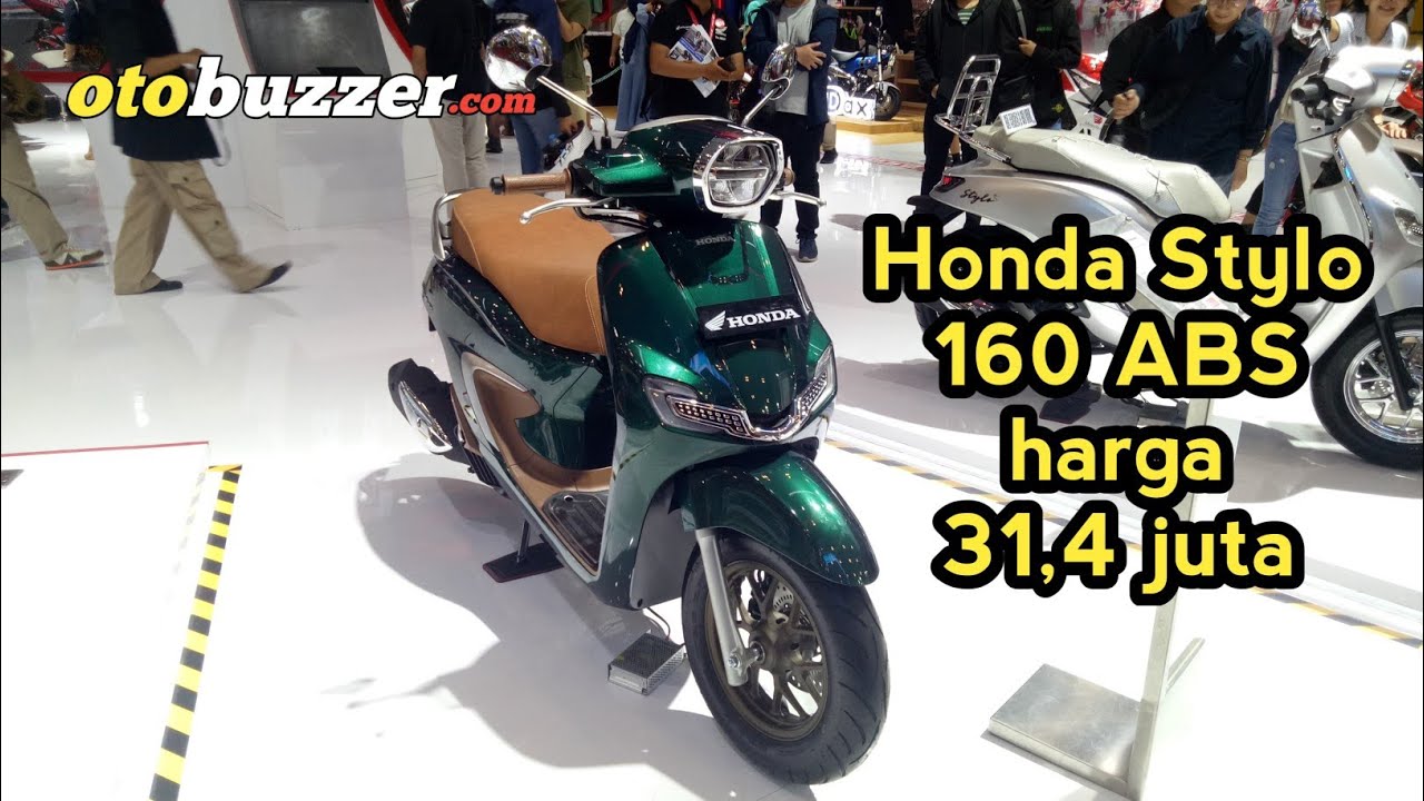 Honda Stylo 160 ABS Modern Classic harga 31,4 juta - YouTube