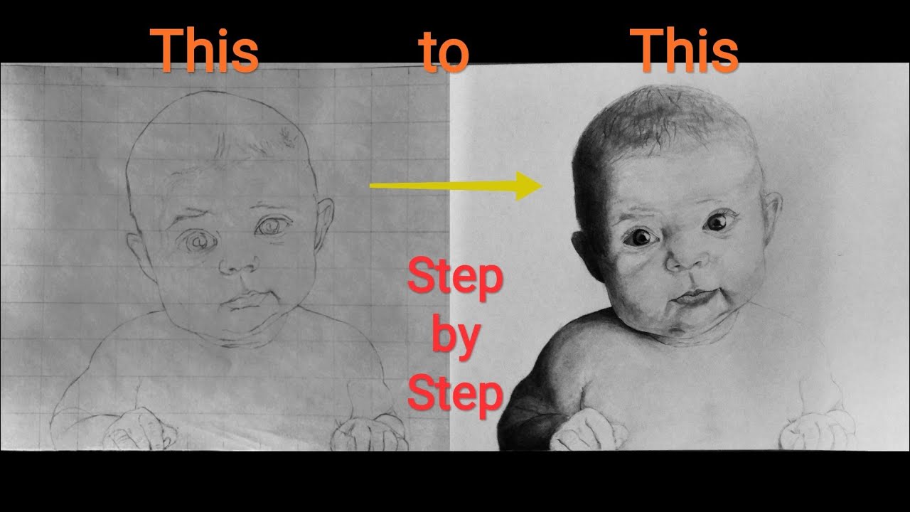 How to Draw Cute Baby part 02- Shading Tutorial | Art for Beginners ...