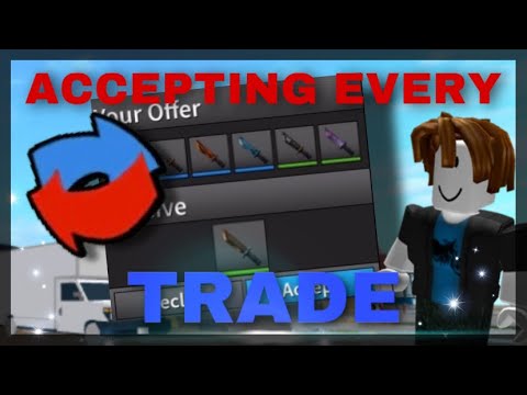 Losing My INVENTORY || Ep. 1 Accepting Every Trade In Roblox Assassin ...
